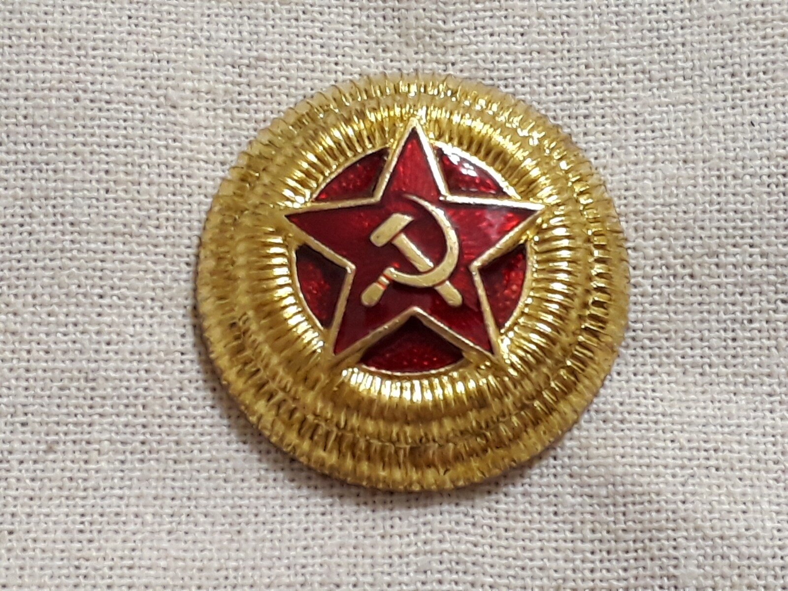 Тяжелый знак Генеральская кокарда РККА