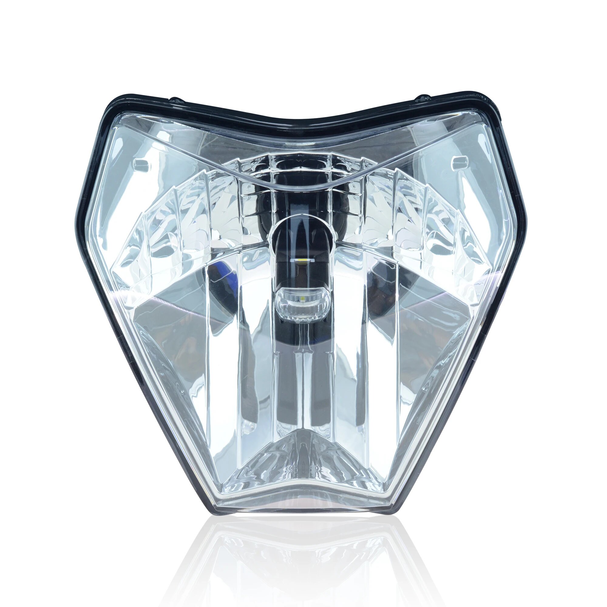 PowerZoneДля KTM 2024 EXC SXF XCW MX Dirt Bike Эндуро Фара Супермото Обтекатель Central Light