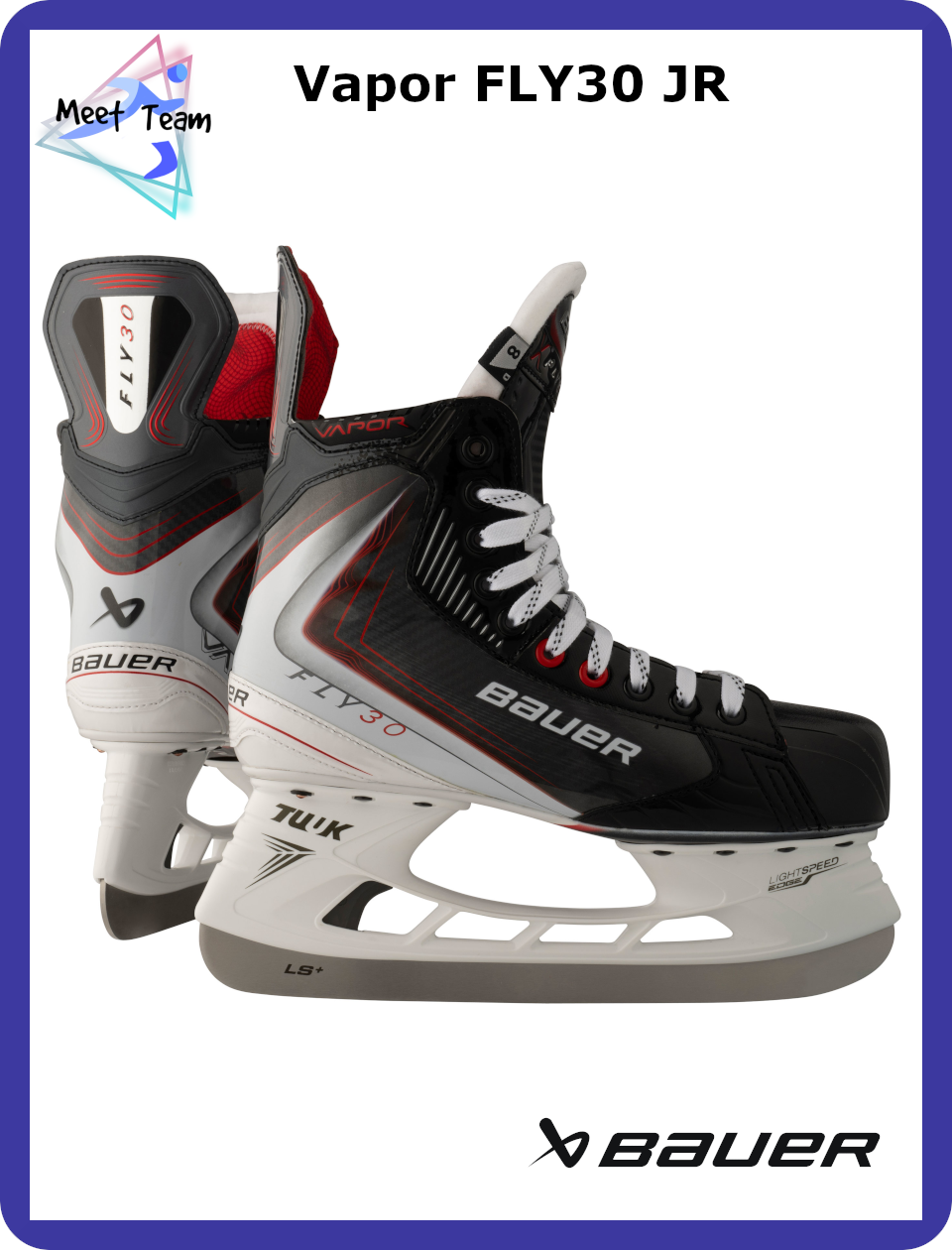 Коньки хоккейные BAUER S25 VAPOR FLY30 JR