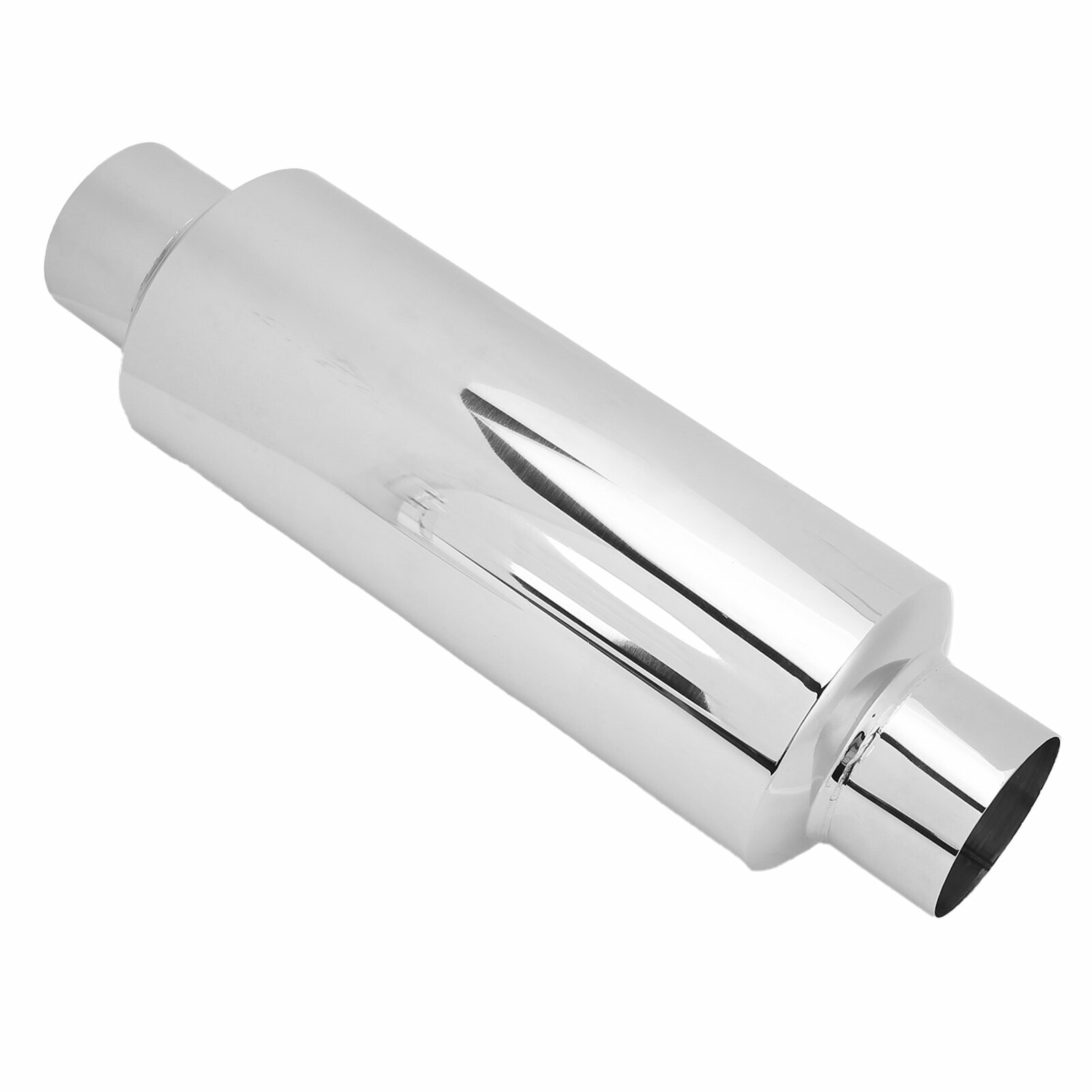 Глушитель выхлопных газов 2,5 дюйма Прямоточный Глушитель Из Нержавеющей Стали Cotton Universal