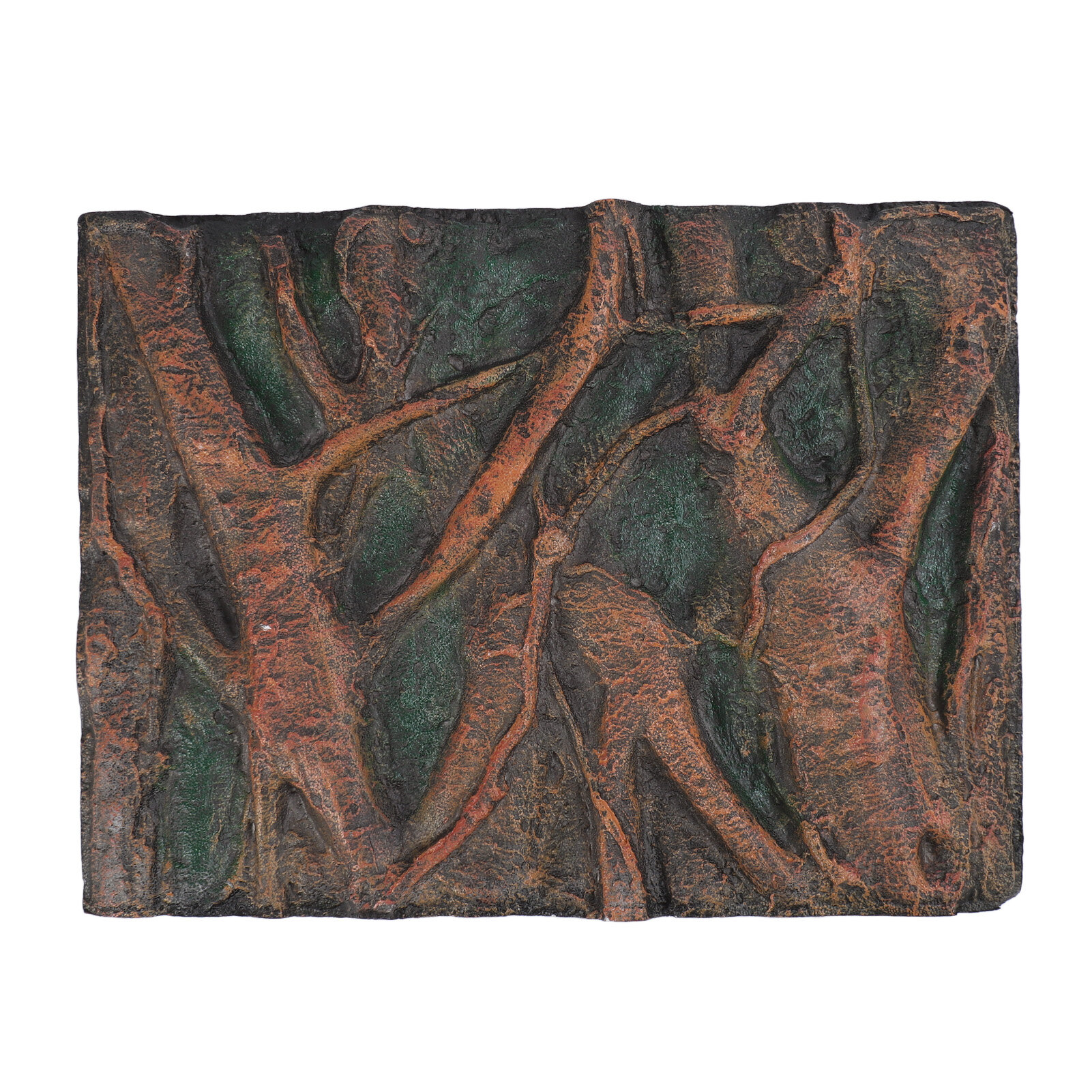 Аквариумный фон, многоцелевой, 3D-эффект, яркий, изящный, изготовленный вручную, фон для аквариума, аквариума с рептилиями, 60x45x4 см / 23,6x17,7x1,6 дюйма