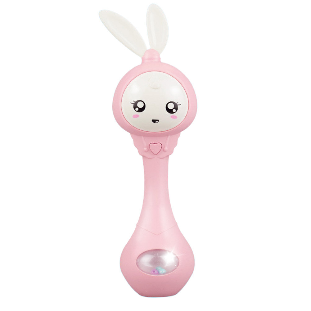 Музыкальная погремушка с подсветкой для младенцев, развивающая музыка, мелодия, ритмичная палочка.