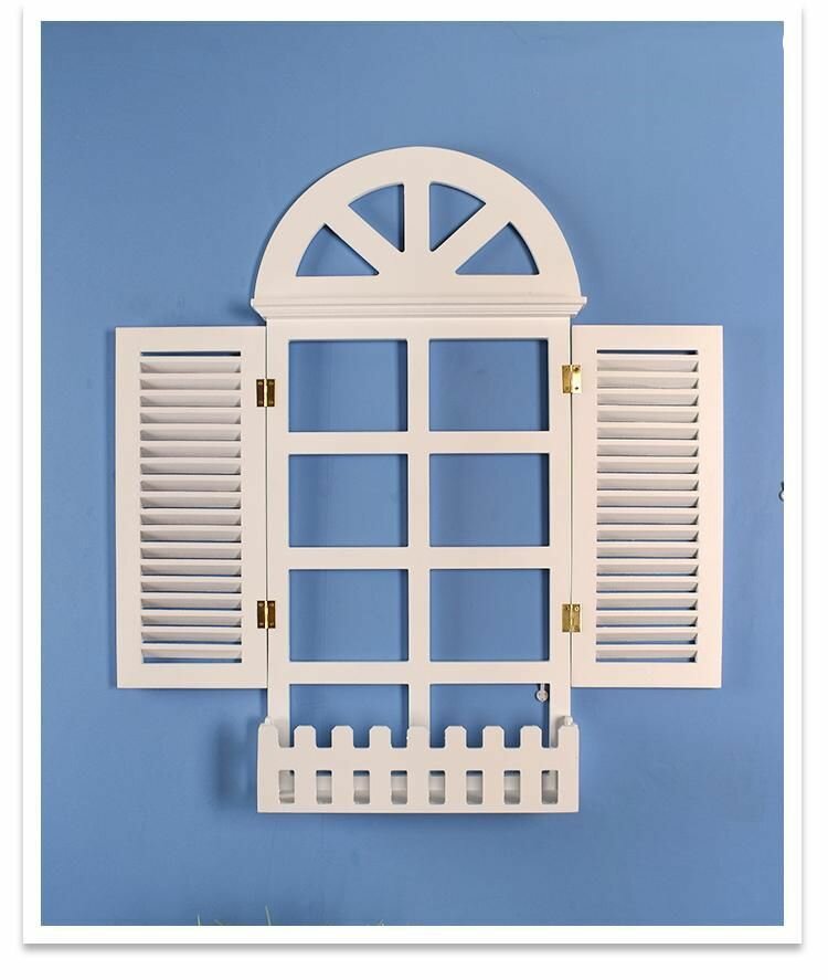 Фальш-окно для интерьера и сада зеркальное панно с эффектом увеличения пространства