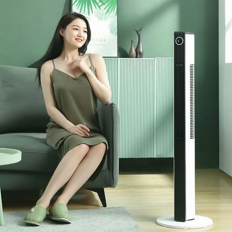 Электрический вентилятор, бытовой напольный вентилятор, вертикальный вертикальный вентилятор без лопастей