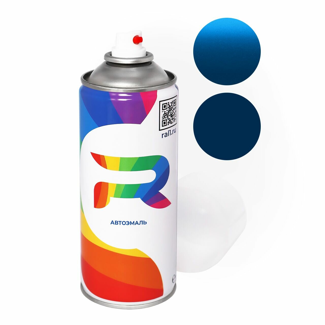 Автоэмаль аэрозольная Kia T5 - Sapphire (Базовая краска, Перламутровый металлик двухслойный, Синий) баллон 520 мл.