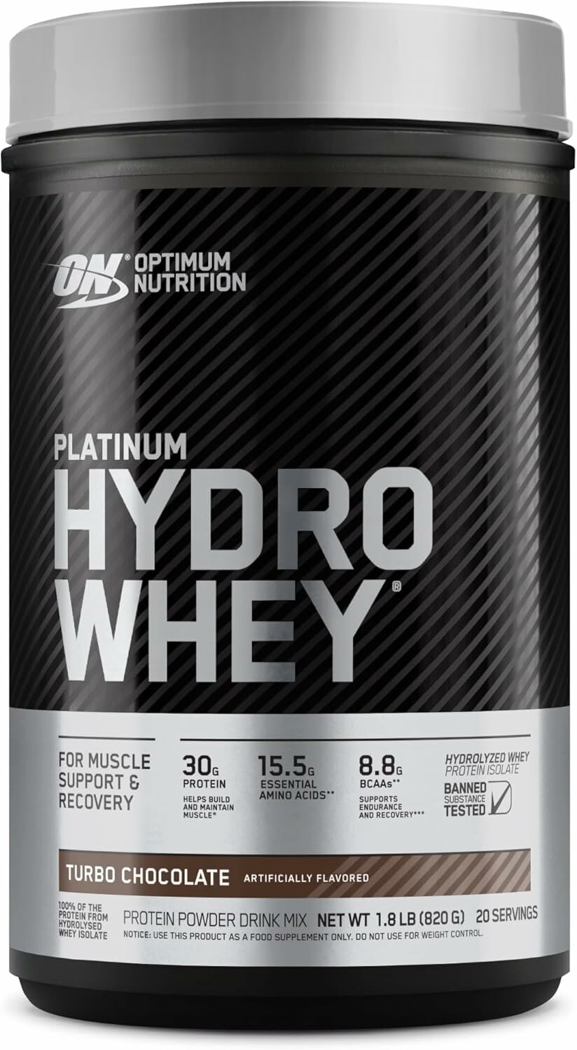 Изолят протеина Optimum Nutrition Platinum HydroWhey 820 гр Turbo Chocolate