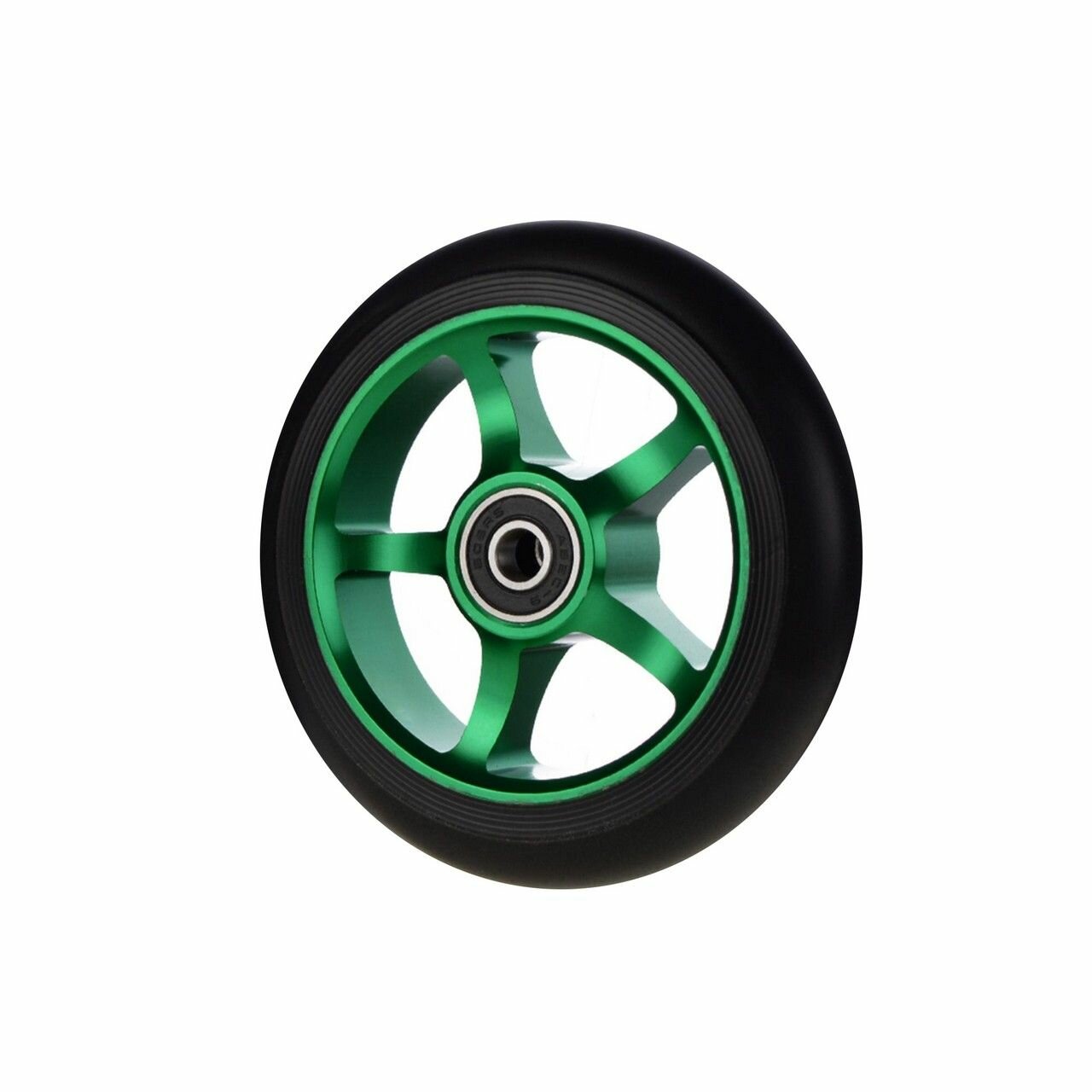 Колеса для трюкового самоката Comiron 110 мм. Alu Abec-9 Black/Green