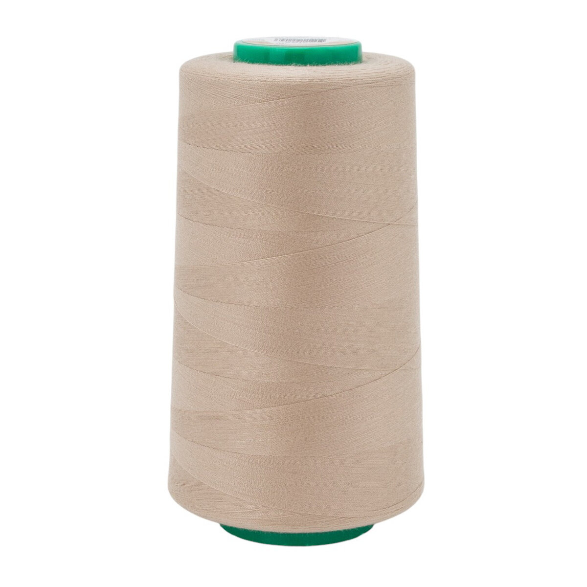 Нитки для шитья, промышленные 50/2, для тонких тканей, 5000 ярд, Bestex (158 светлое какао)