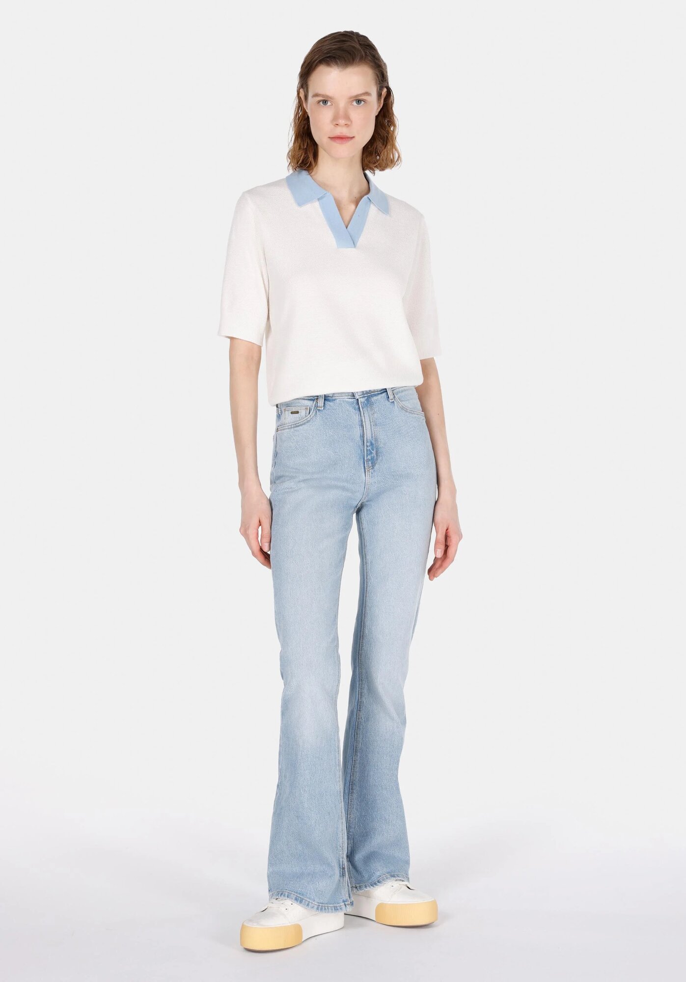 Джинсы клеш 791 MONICA Regular Fit 