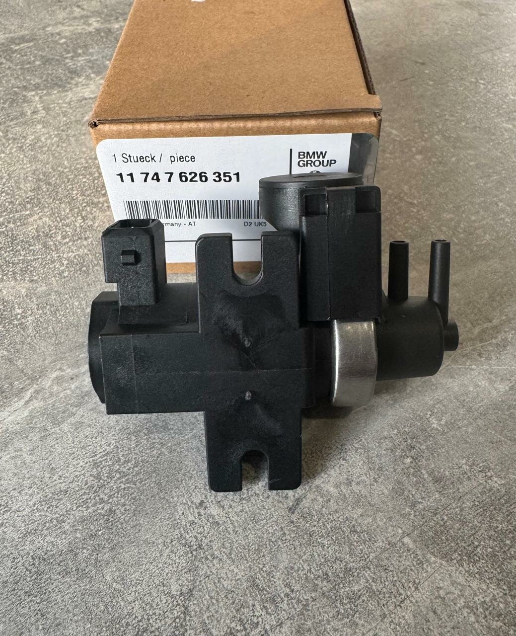 11747626351 Оригинальный клапан турбины BMW