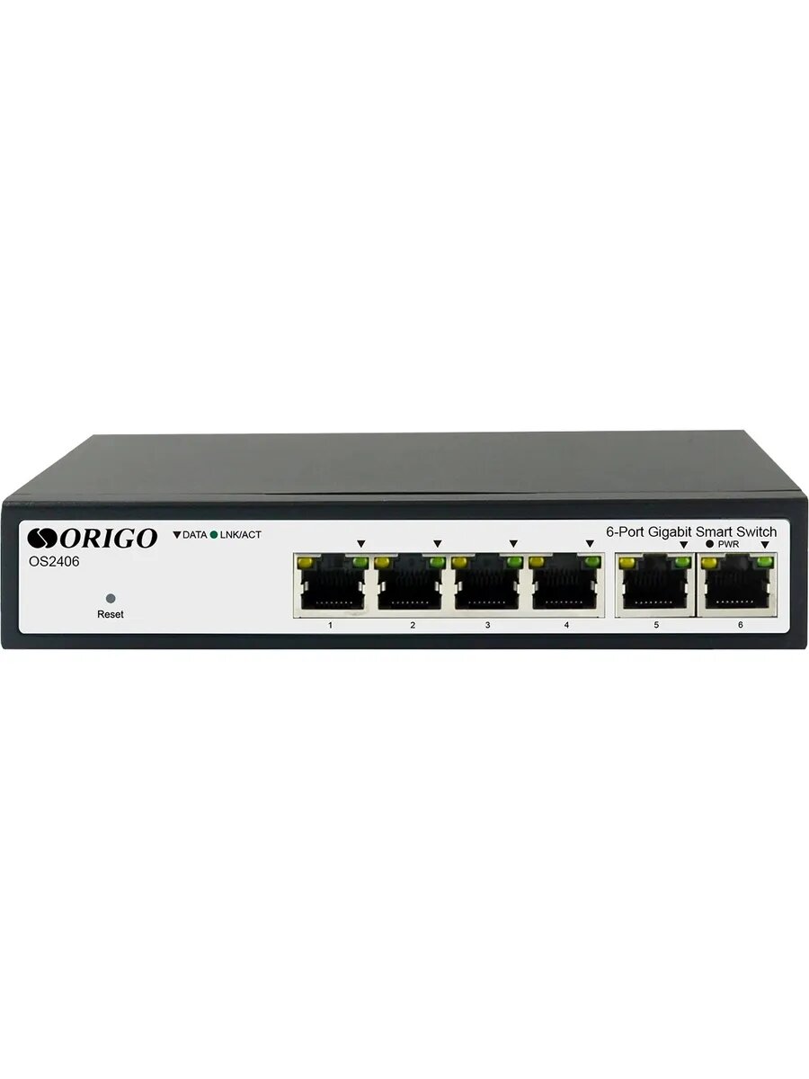 Коммутатор OS2406 OS2406/A1A (L2) 6x1Гбит/с настраиваемый