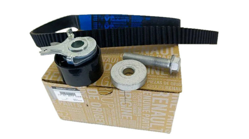 Комплект ГРМ (зубчатый ремень+ролик натяжной) Рено Дастер, Ниссан Террано (K9K)