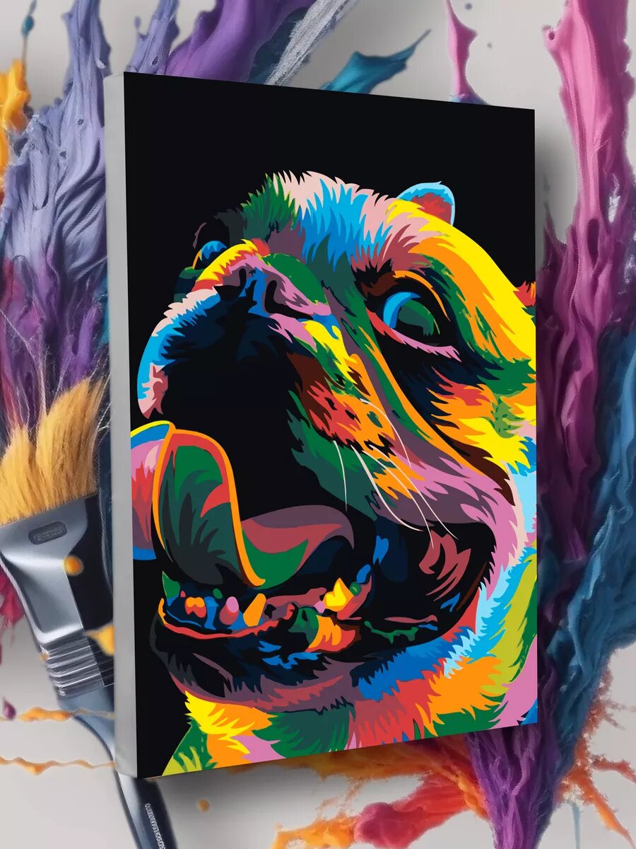 Картина по номерам Собака