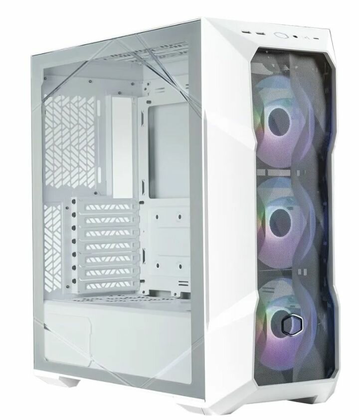 Компьютерный корпус Cooler Master MasterBox TD500 Mesh V2 TD500V2-WGNN-S00 (TD500V2-WGNN-S00) белый - Midi Tower, ATX, USB 3.2 Gen 1 Type-A; USB 3.2 Gen 2 Type-A