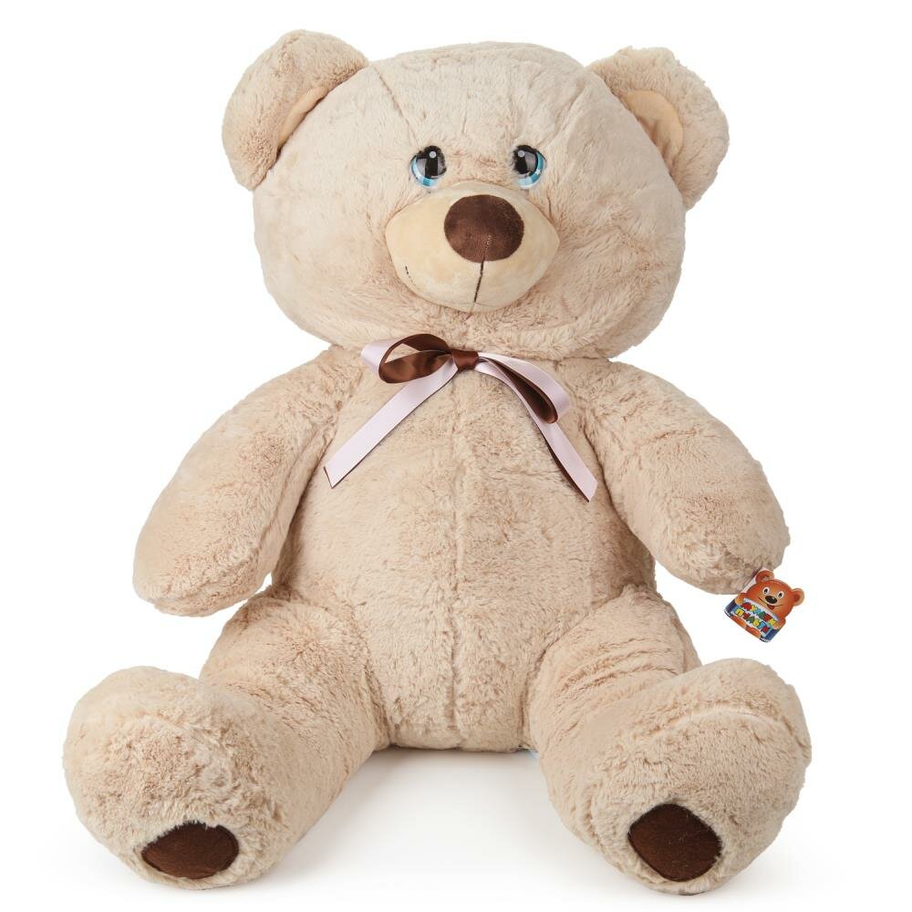 Игрушка мягкая мишка, 70 см. бежевый Мульти-пульти M126722BB-70NS