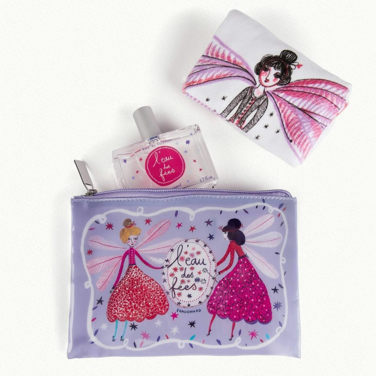 Набор в косметичке LEAU DES FEES: Туалетная вода 50мл и полотенце