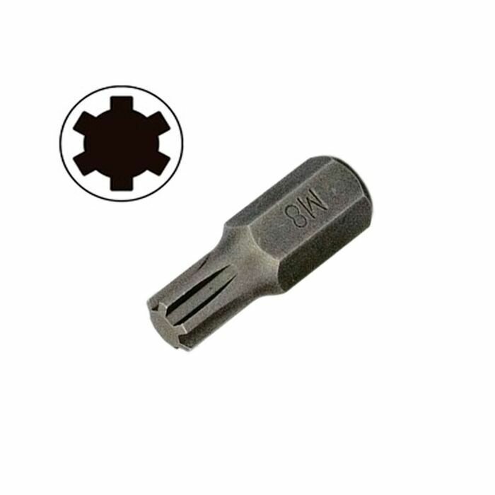 Бита RIBE (райб) M13 10мм короткая 30мм AIST 1323013R насадка Рибе RM13