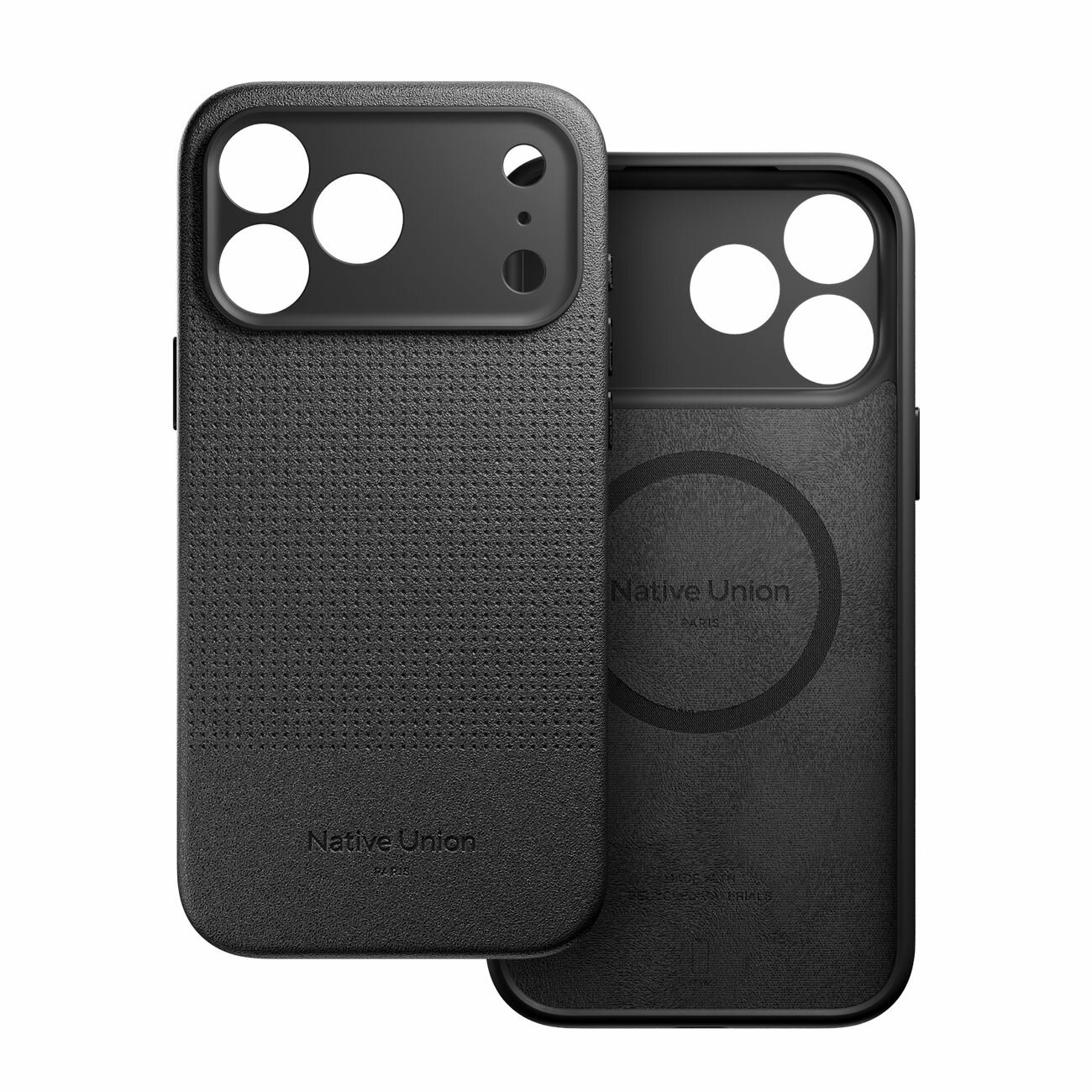 Чехол Native Union для iPhone 17 Pro Max, противоударный, с поддержкой MagSafe, черный