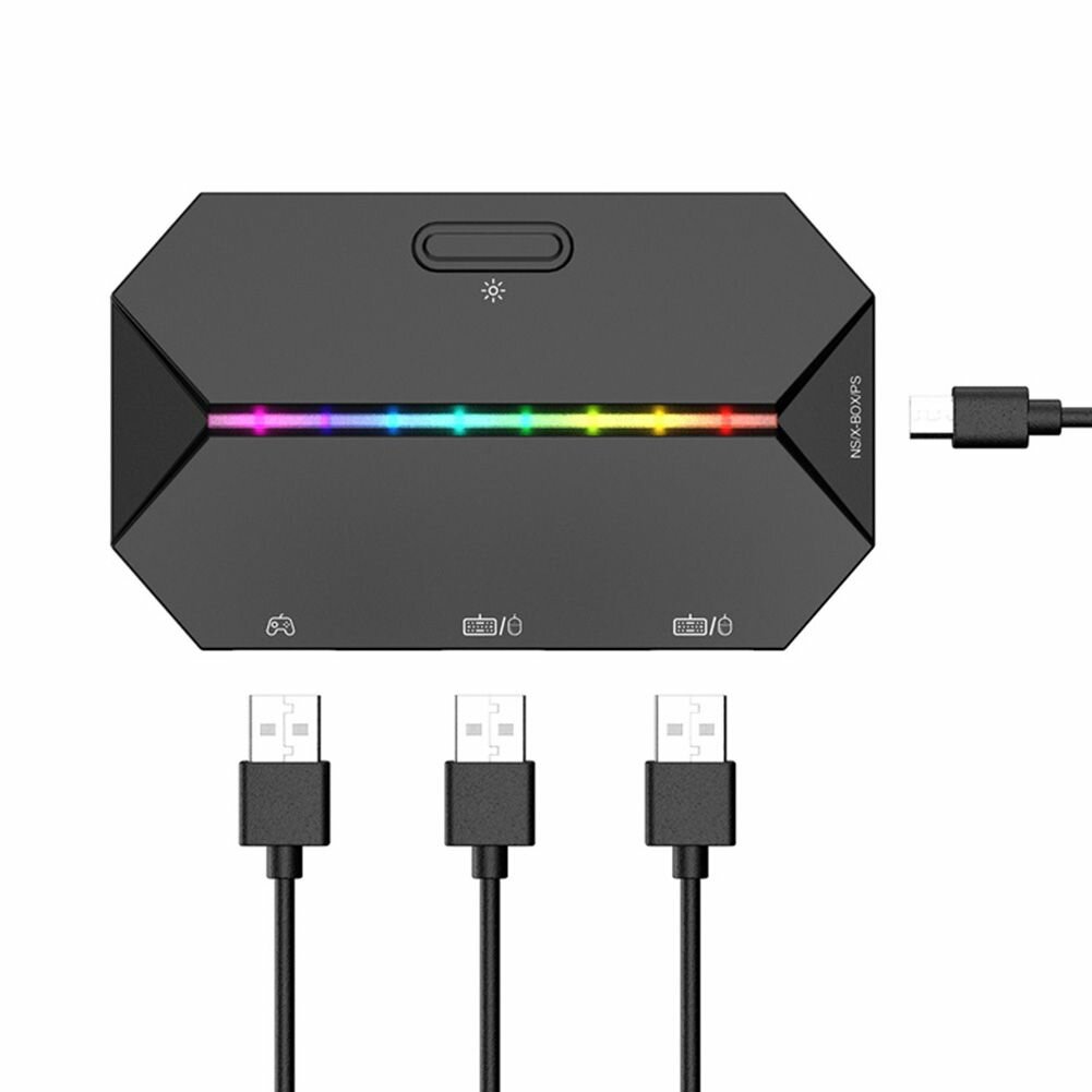 Конвертер клавиатуры и мыши G6L проводной адаптер мобильного контроллера для ps3 ps4