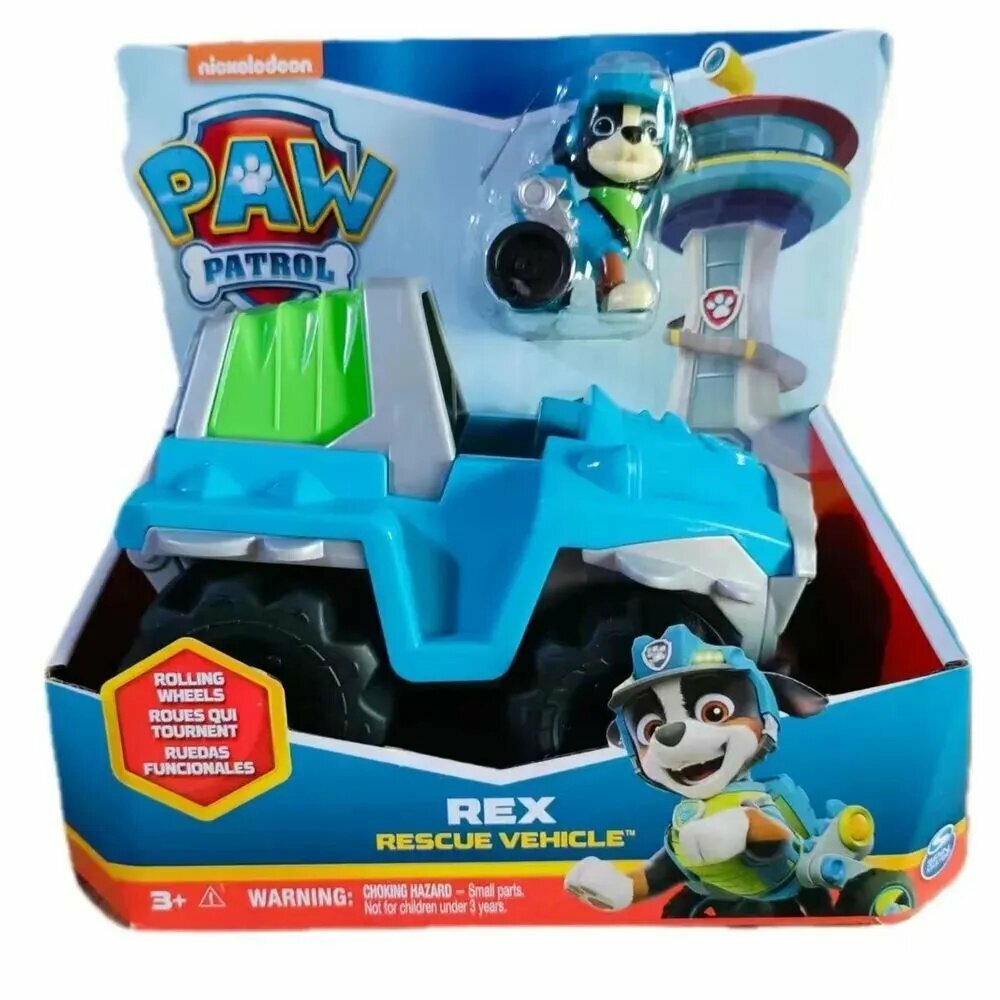 Paw Patrol Игрушка Щенячий патруль Щенячий гонщик и спасательный автомобиль