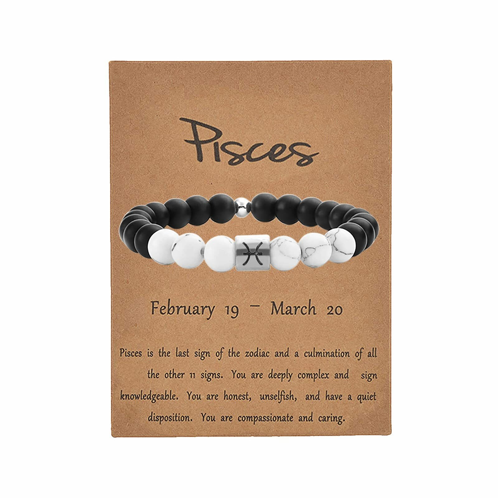 Браслет для гадания, YM Зодиак Мужской 2025 Знак зодиака Карта Подарок