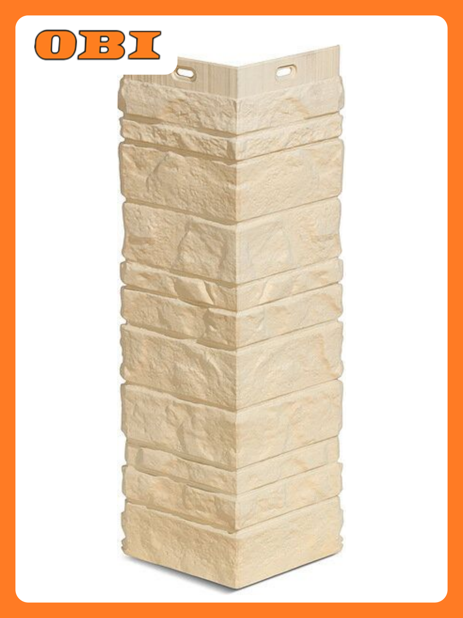 Угол Docke STANDARD эдель, имитация каменной кладки, 40 см, 10 шт