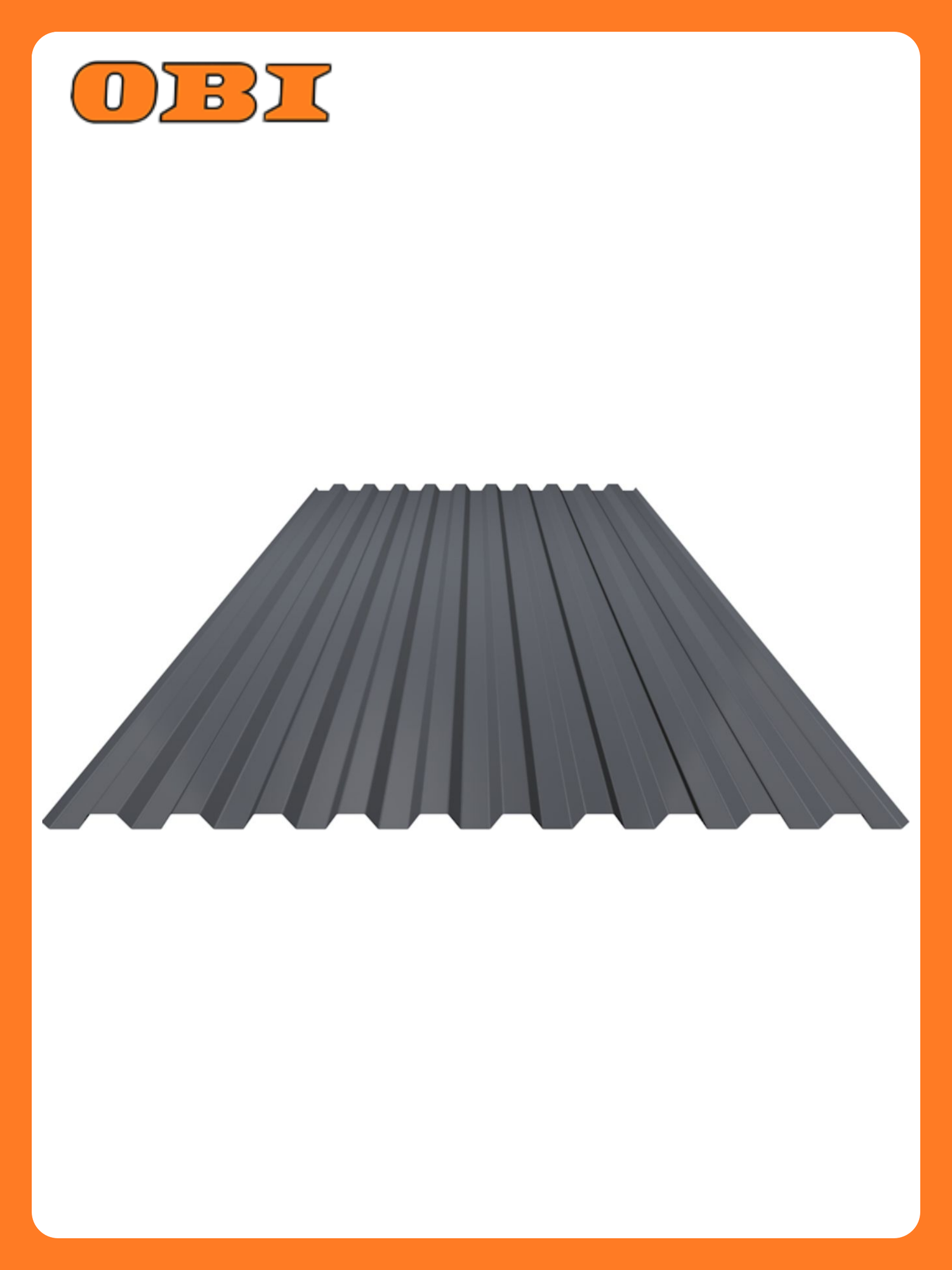 Профнастил Таврос С-21 RAL 7024, стеновой, 0,45х1050х2000мм, черный