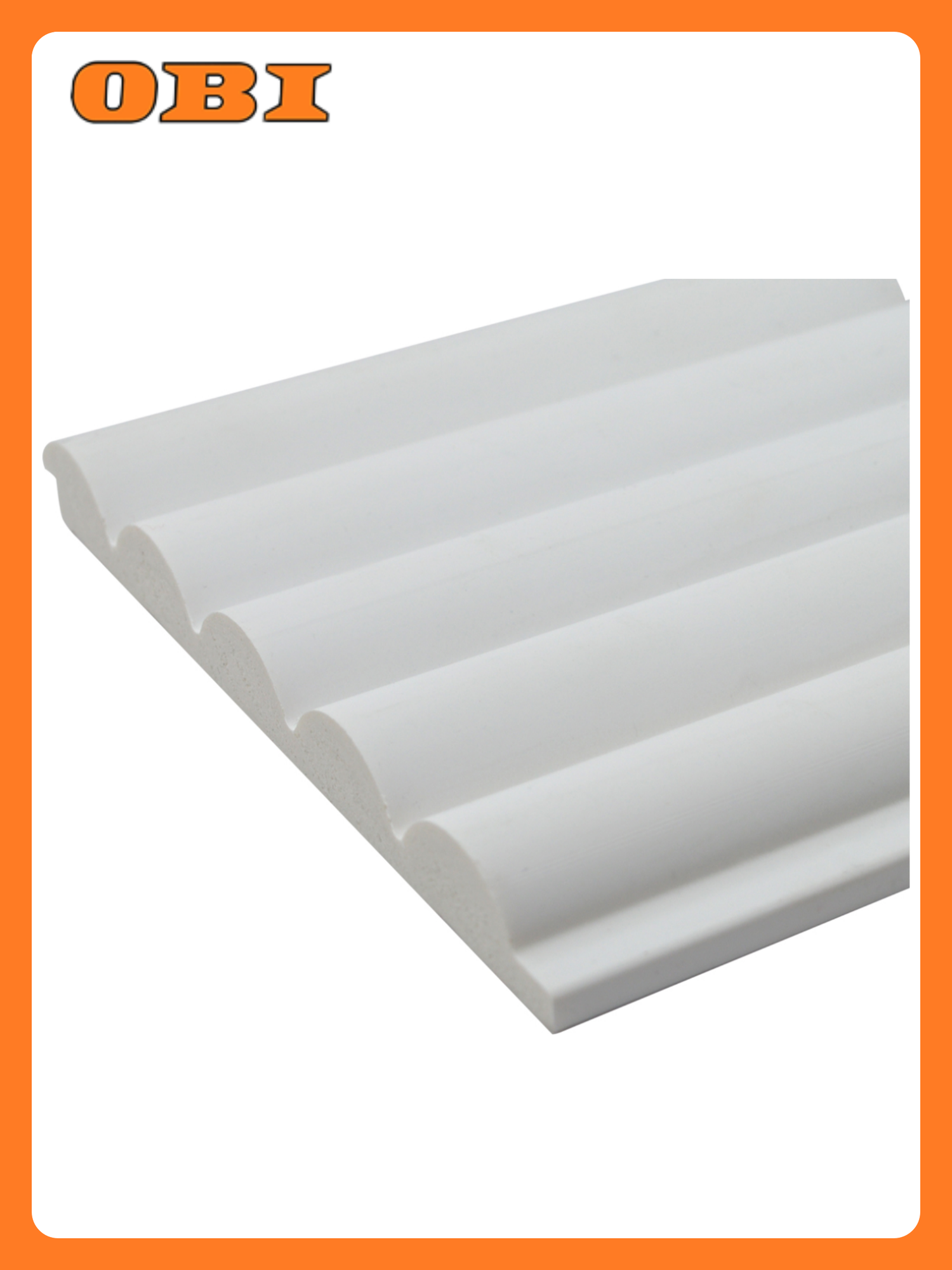 Панель полистирол 3D Rail East Белая бриз 2700х120х12 мм