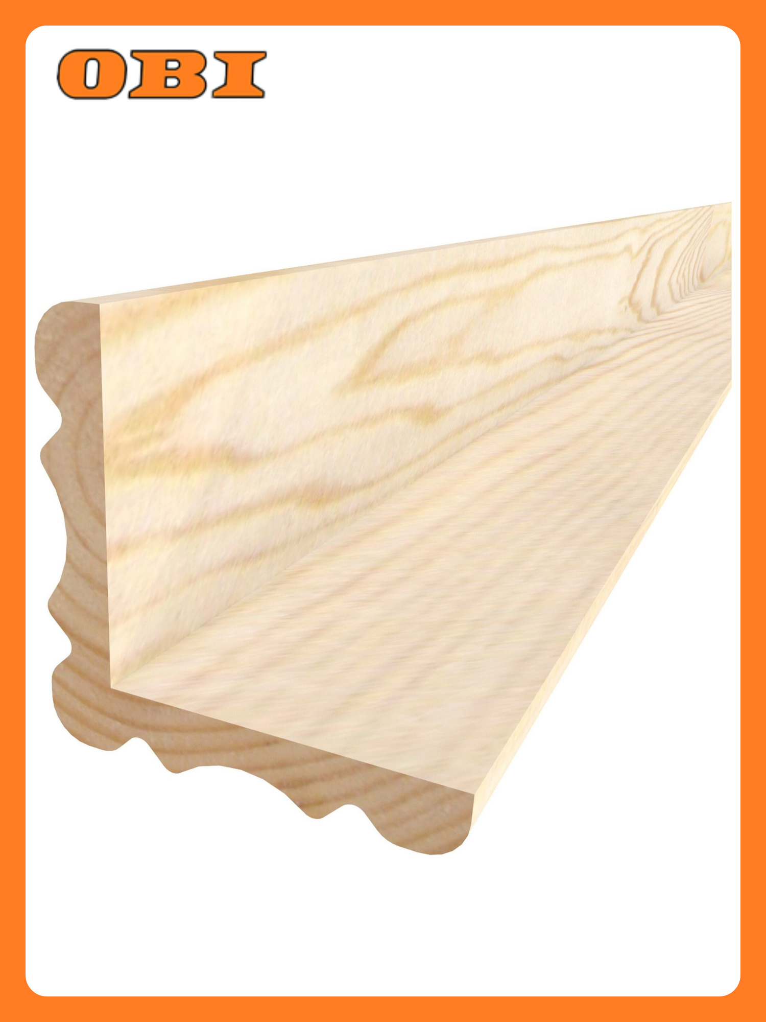 Уголок фигурный Экстра 1000х30x30 мм