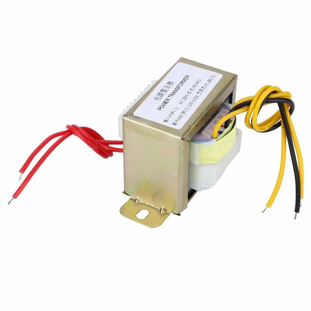 Трансформатор 12V 30W AC220V 2xAC12V для усилителя