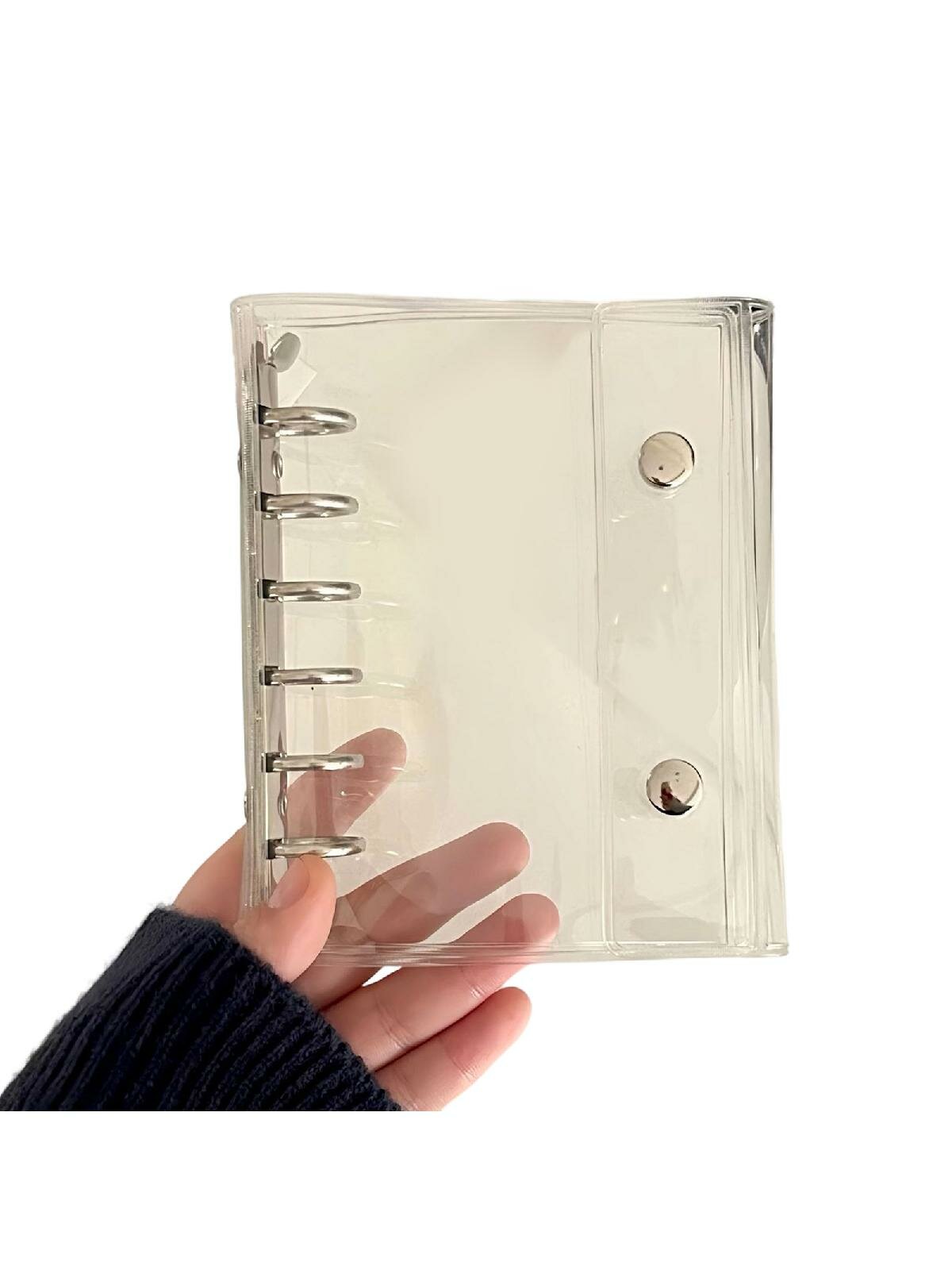 Обложки для альбомов из ПВХ с 6 отверстиями, 6 колец, обложка для блокнотов многоразового использования