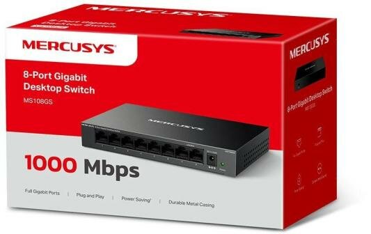 Коммутатор Mercusys MS108GS — фото 1