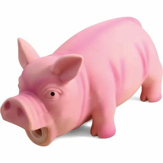 Игрушка для собак из латекса "Поросенок хрюкающий", 210мм