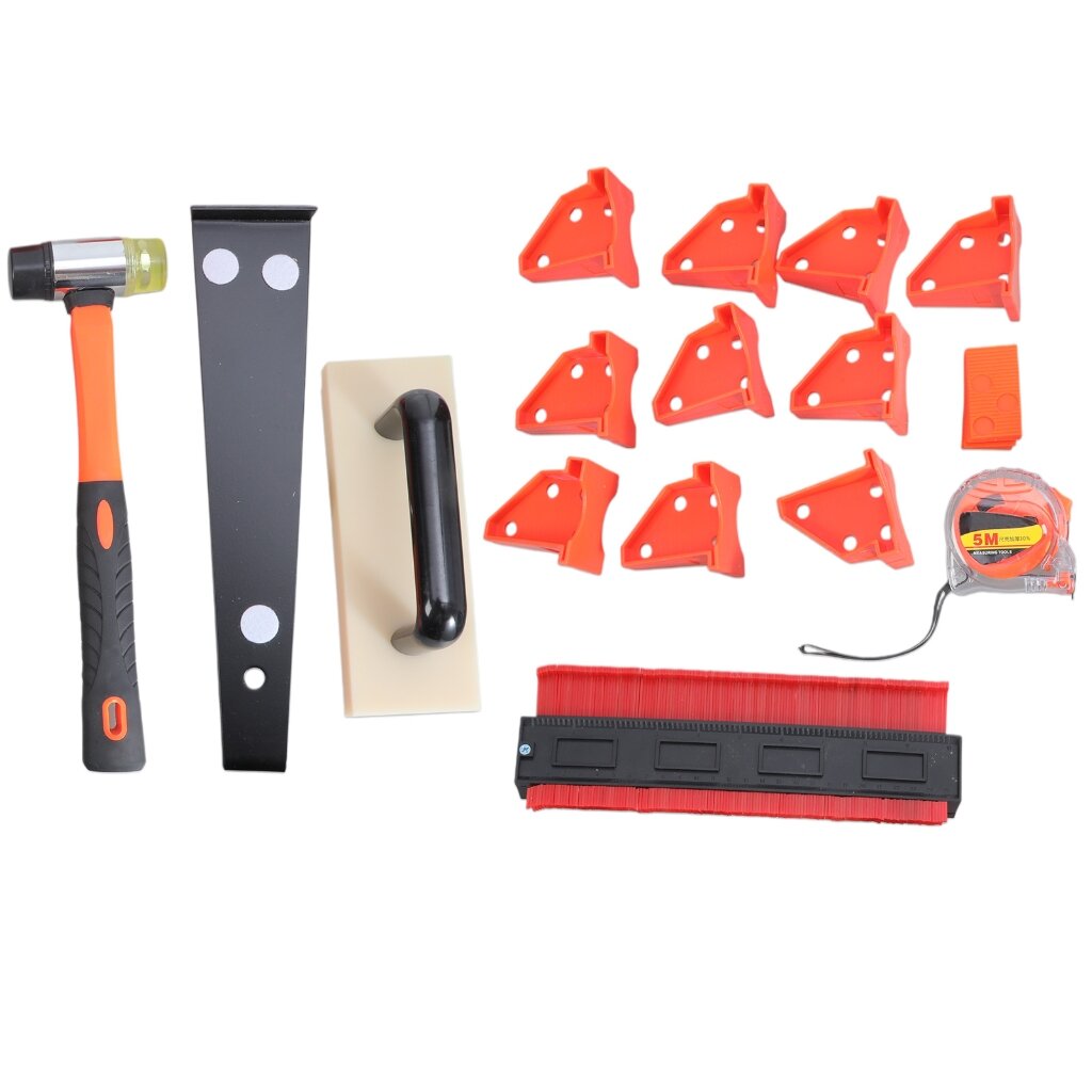 Набор Для укладки Ламината 36шт Полный Набор Инструментов Для Укладки Пола Паркетные Винилы Напольный Ламинат Инструмент Для Ламината
