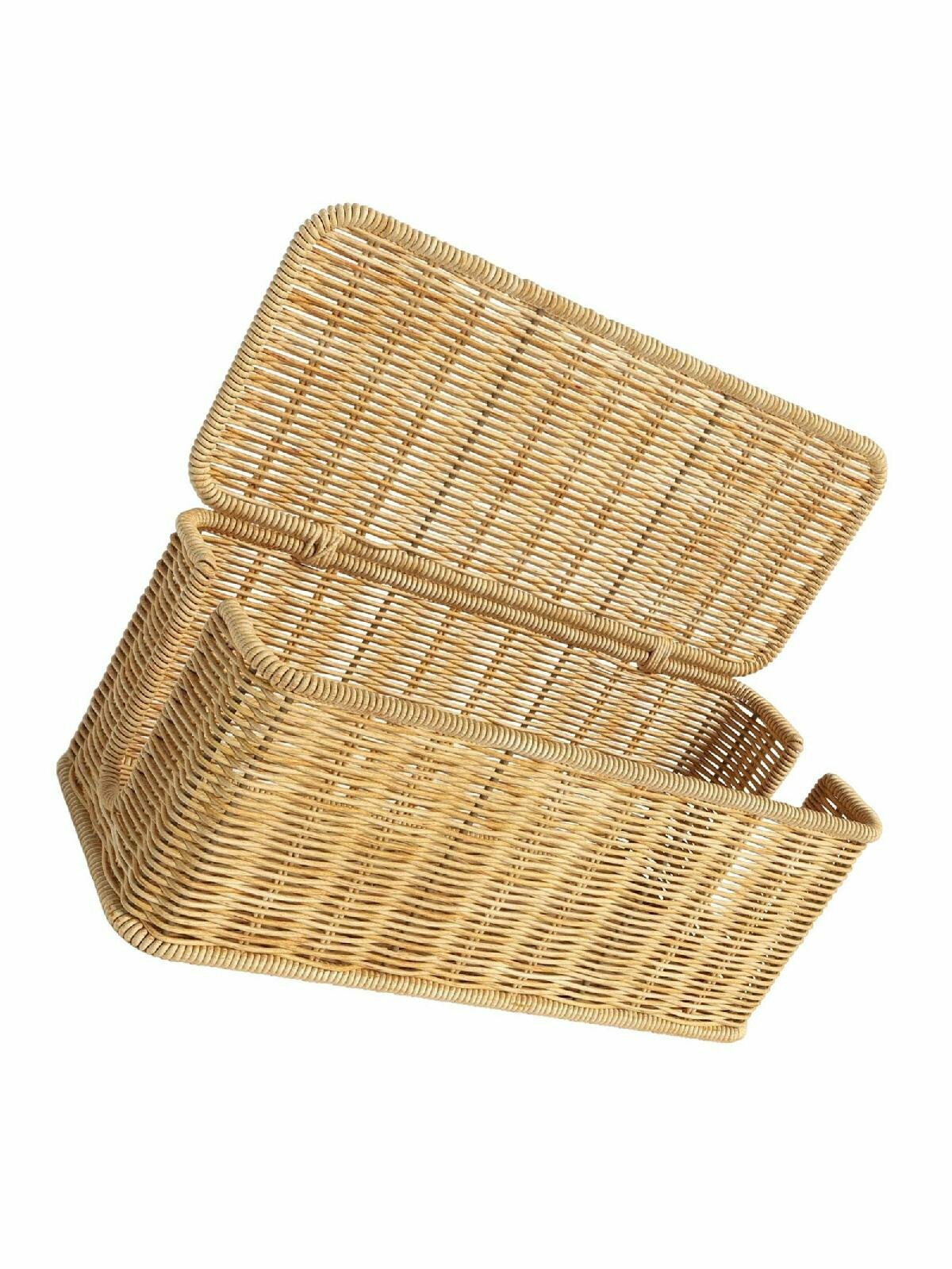 Коробка для прокладки кабелей, из ротанга, ручная работа, плетеный провод, скрытый ящик для хранения с крышкой