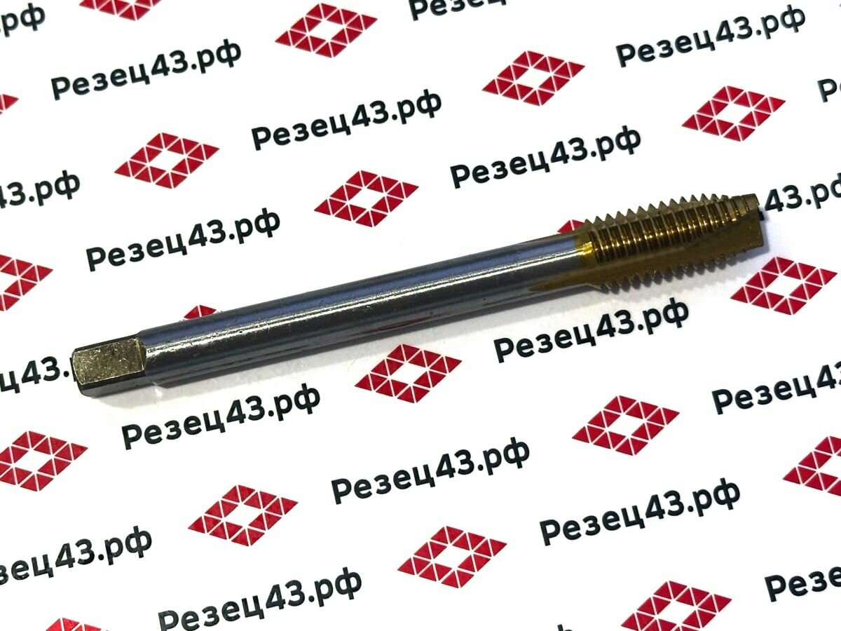 Машинный метчик DIN 376 М12х1,75 HSS M2 TiN