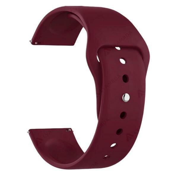 Ремешок LYAMBDA 22 mm ALTAIR DSJ-01-04T-22-WR Wine red