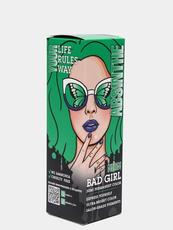 Bad Girl Absinthe (неоновый зеленый), 150мл