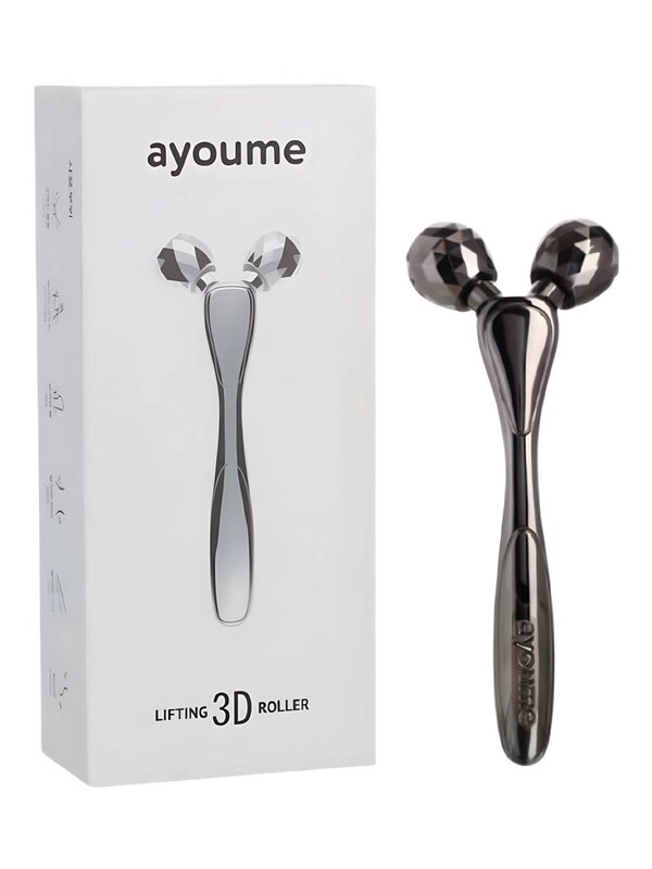 Ayoume 3D Лифтинг-массажер роликовый для лица Lifting 3D Roller - 145х88х30 mm, 1 шт