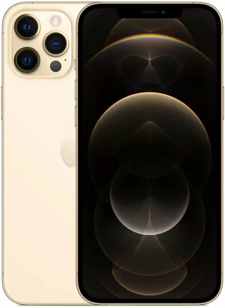 Apple Смартфон Айфон 12 Pro Max , золотой 6/256 ГБ, золотой