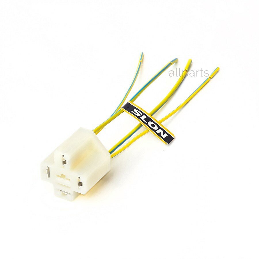 SLON SLRK340 Колодка к реле 4-контактная с проводами SLON SLRK340