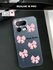 Чехол на Realme 16 Pro / Реалме 16 Про с принтом Pink Bows, прозрачный