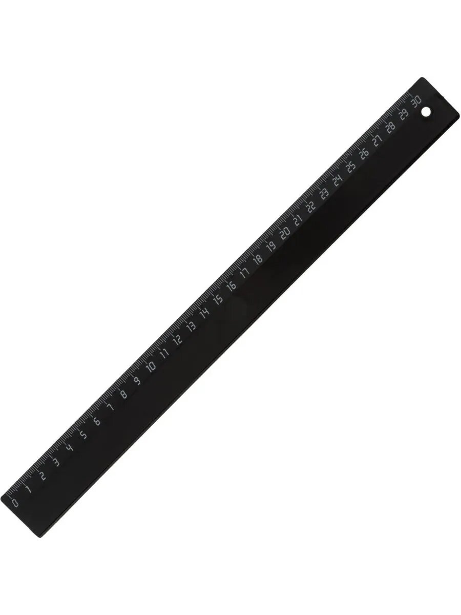 Удобная пластиковая линейка 30 см для точных измерений