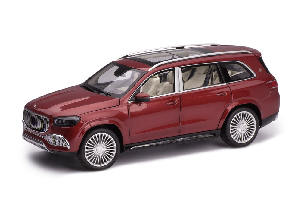 Модель коллекционная NOREV Mercedes-maybach W167 gls 600 X167 2021 red metallic / мерседес майбах красный