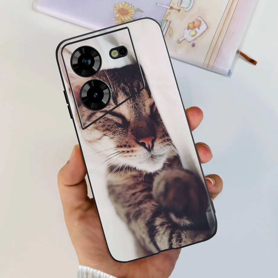 Мягкие чехлы для Tecno Pova 5 4G Pova5, чехол для телефона, Матовый жидкий силиконовый тонкий чехол Funfas Capa для Tecno Pova 5 pro 5Pro LH8n, бампер