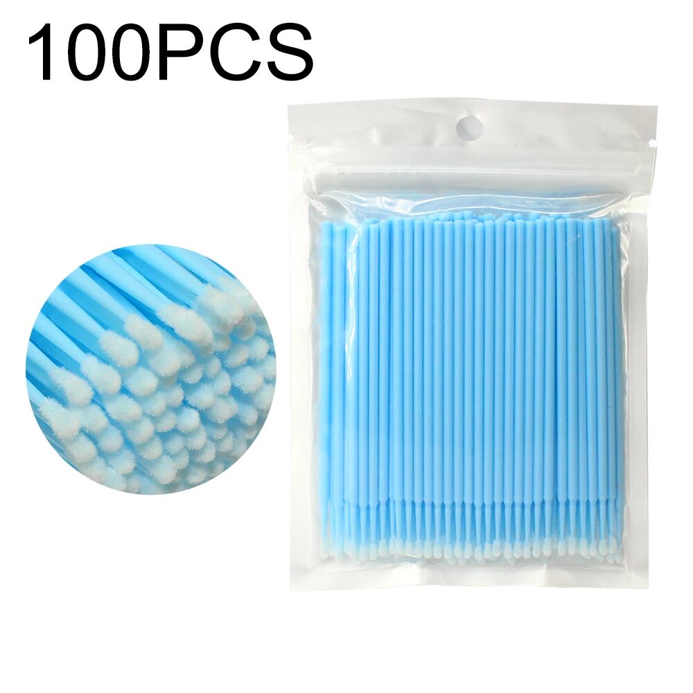 Микрокисти для наращивания ресниц AILEISHI 100pcs Blue