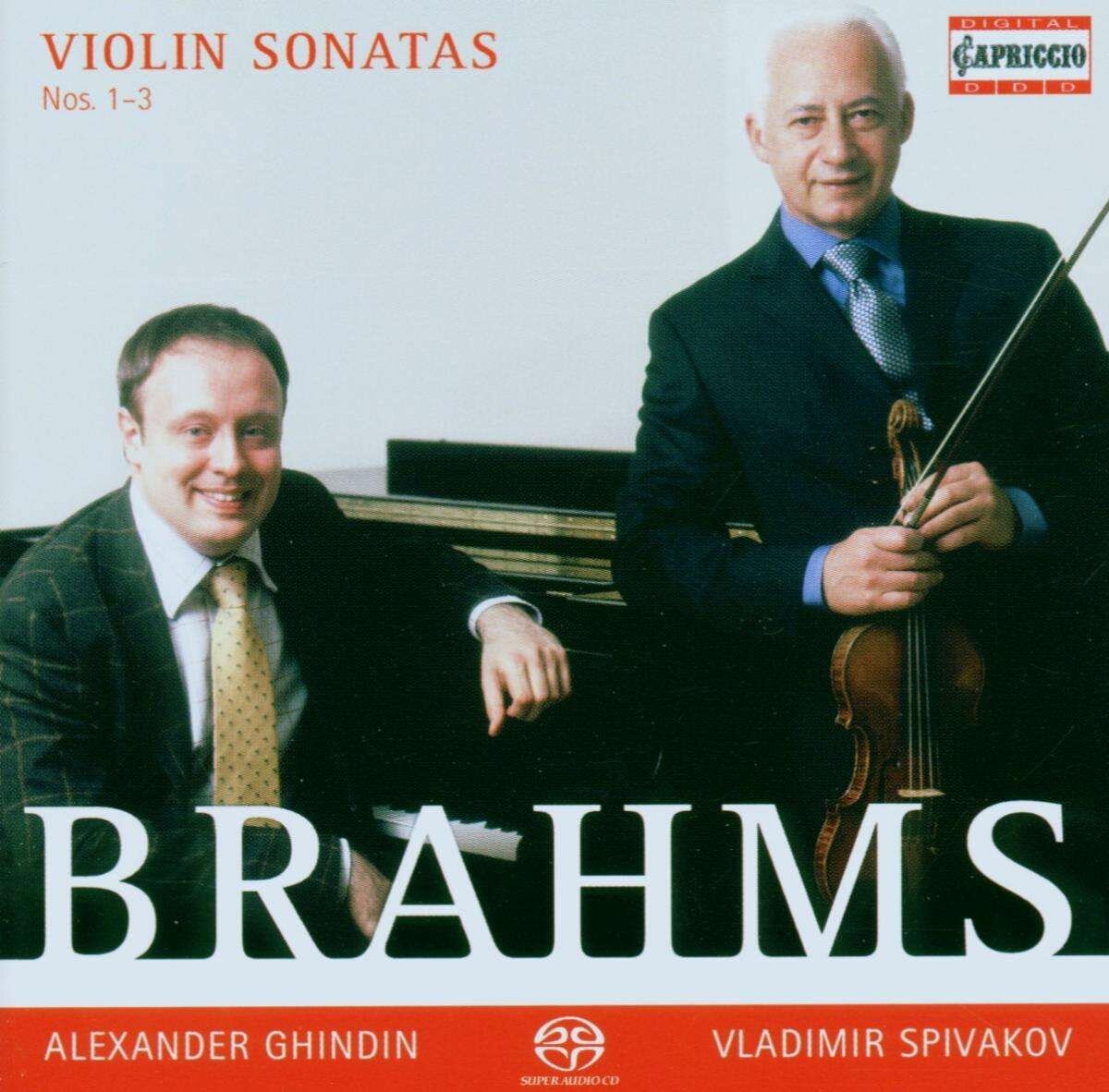 Диск Johannes Brahms (1833-1897) - Sonaten f r Violine & Klavier Nr.1-3 (1 CD)