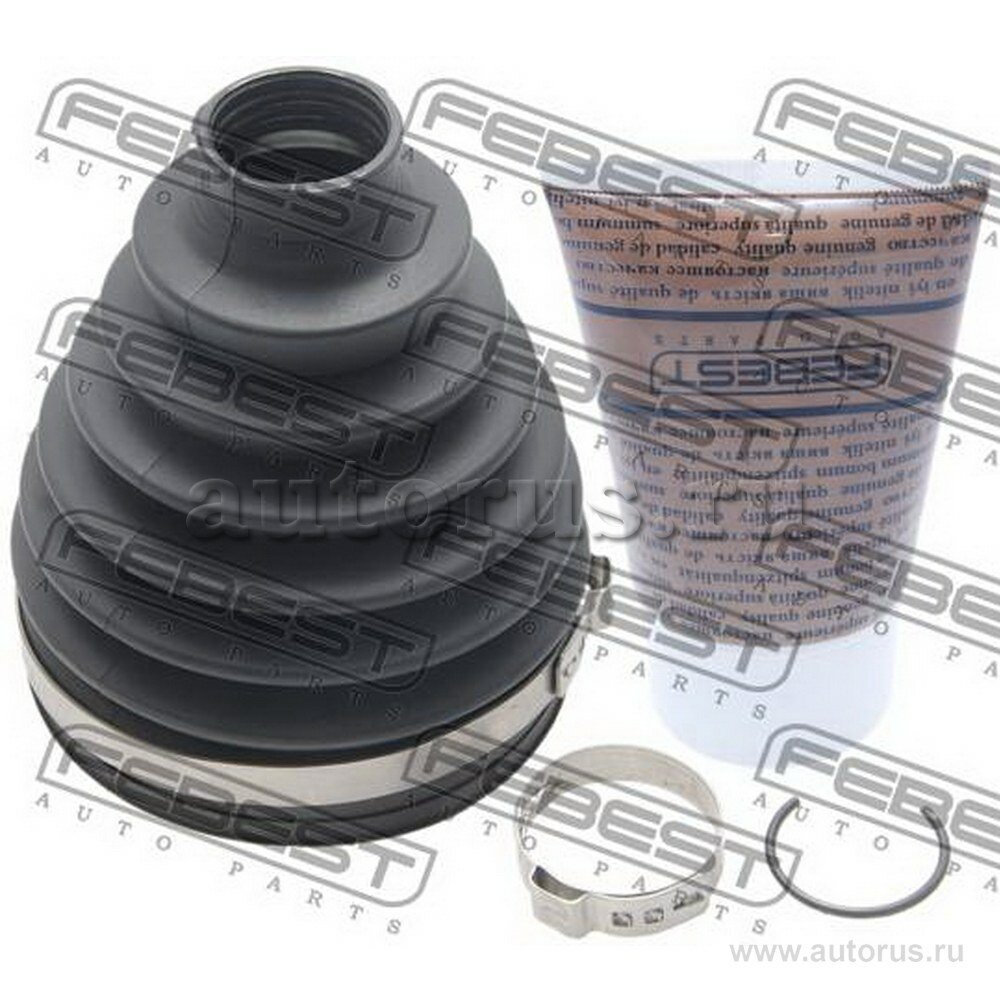 Пыльник шруса наружный комплект 105x126x30.5 toyota land cruiser prado febest 0117p-grj150