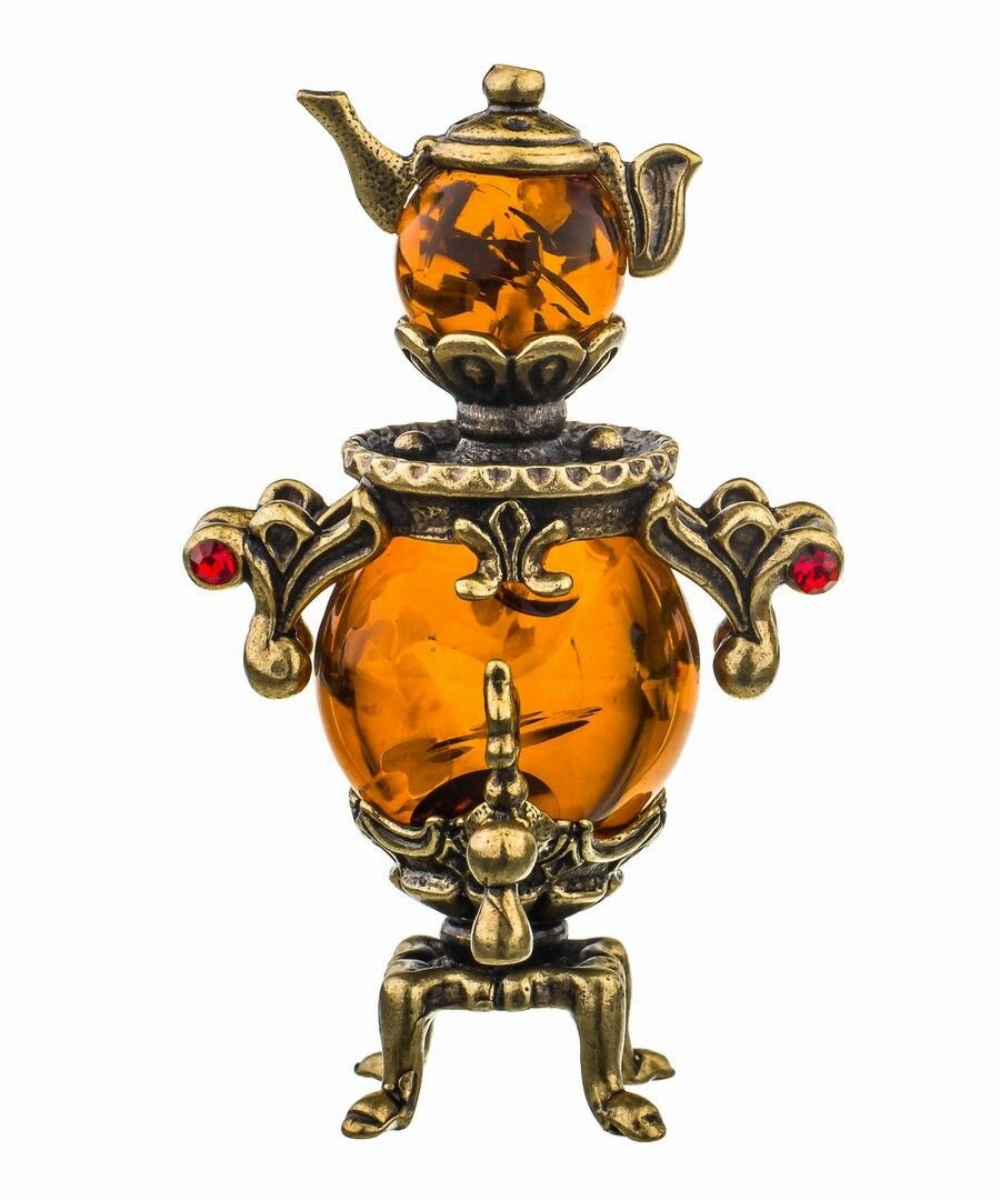 Самовар большой, коньячный 214.1