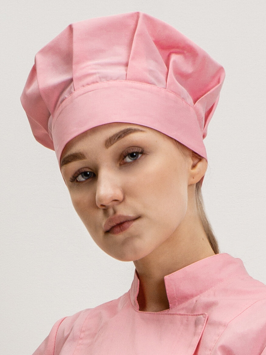 Колпак повара Розовый